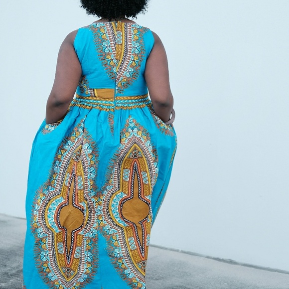 Veroex Dresses Women African Ankara Print Maxi Dress Poshmark